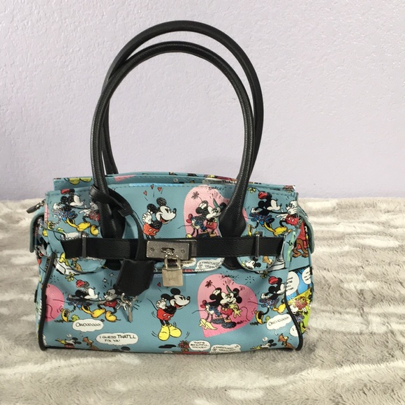 Disney | Bags | Disney Mickey And Minnie Mouse Comic Purse | Poshmark